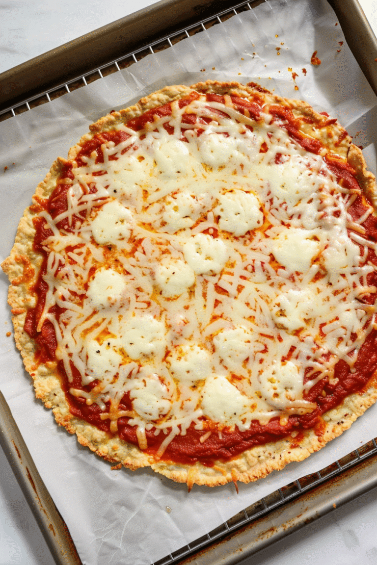 Keto Cottage Cheese Egg Pizza Crust – The Best 1g Carb Gluten-Free Recipe