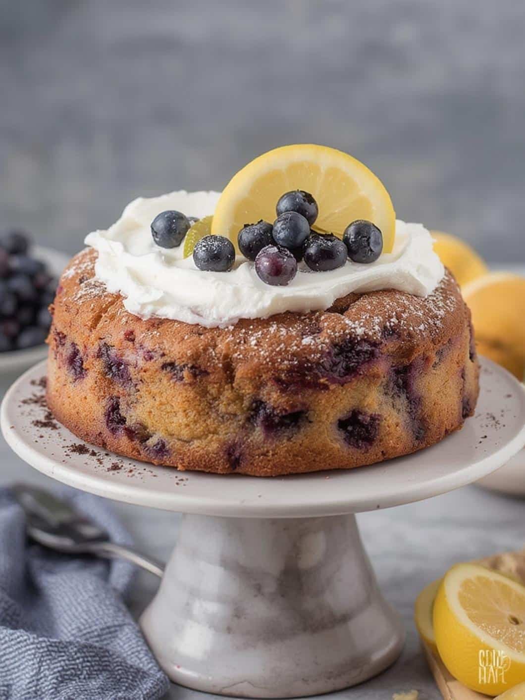 The #1 Lemon Blueberry Delight Cake Recipe You'll Ever Need